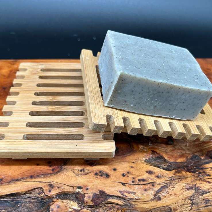 Hemu Wood Soap Saver (style B) - Durham Soap Company