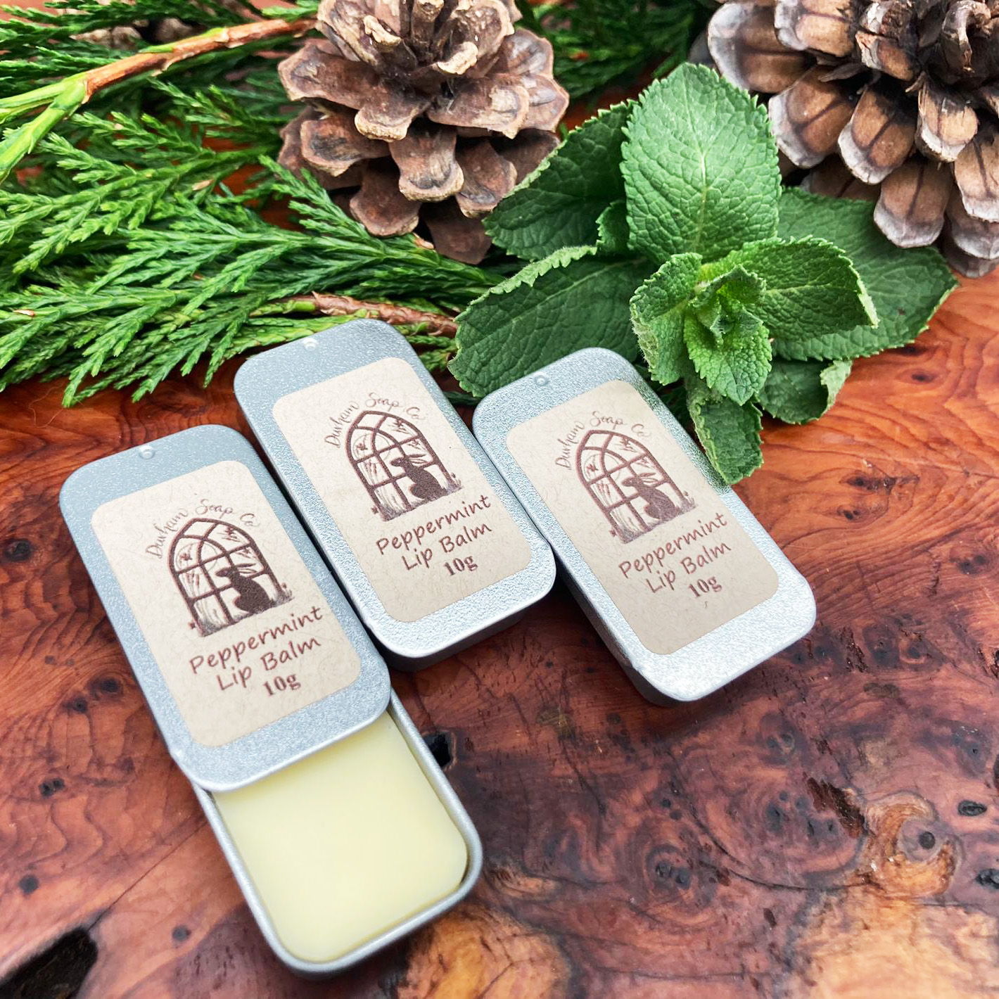 Peppermint Lip Balm - Durham Soap Company